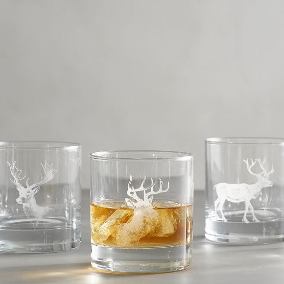 Pottery Barn | Dining | Pottery Barn Wilderness Cabin Stag Double Old ...